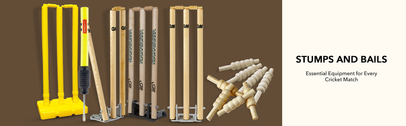 Stumps and Bails - Quality Cricket Wickets & Bails | Cricket Shop