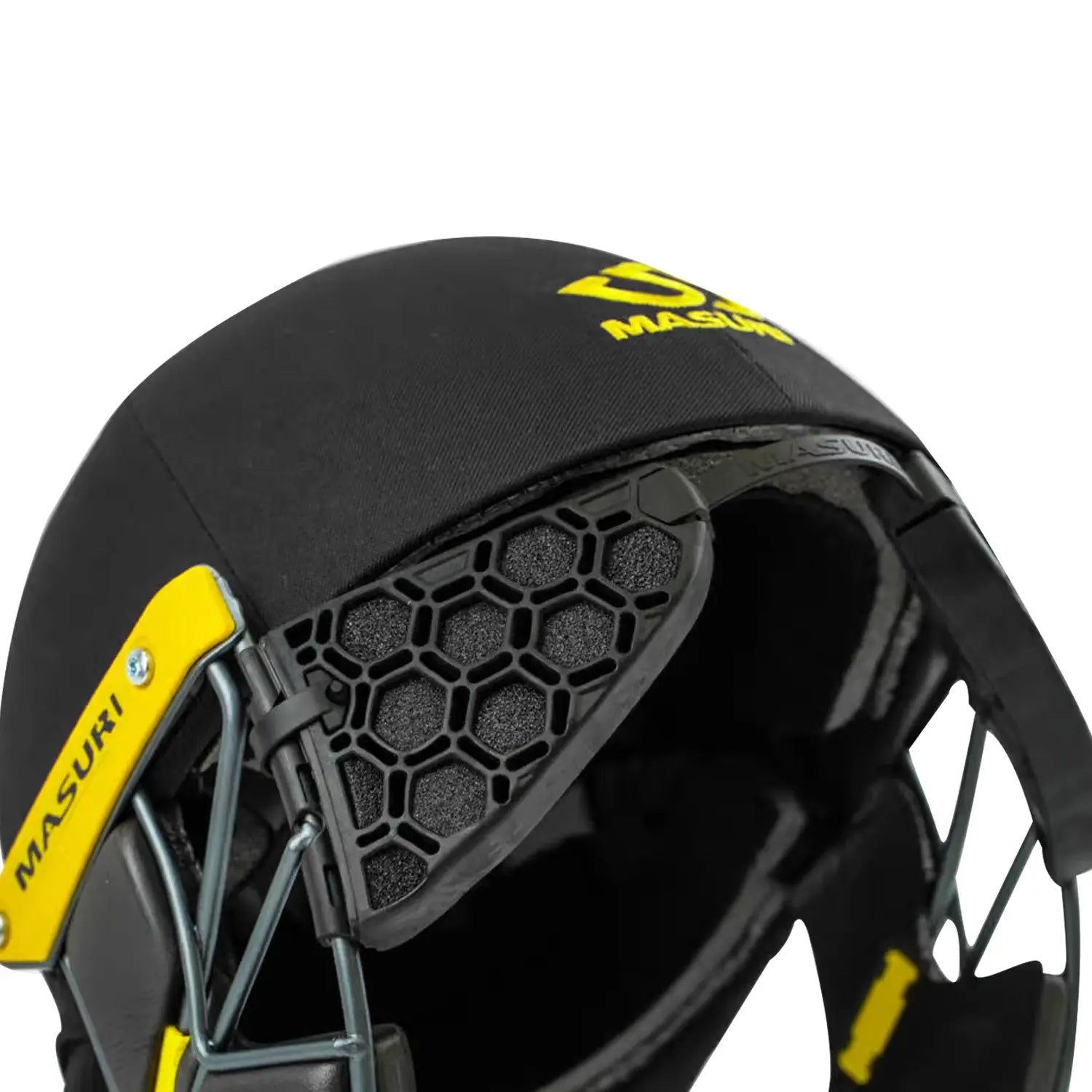 Masuri C Line Plus Steel Cricket Helmet Black | Cricket Shop Italy
